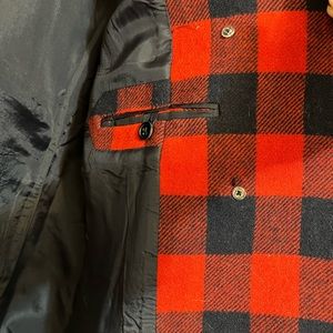 J. Crew | Jackets & Coats | J Crew Red Buffalo Check Jacket Never Worn ...